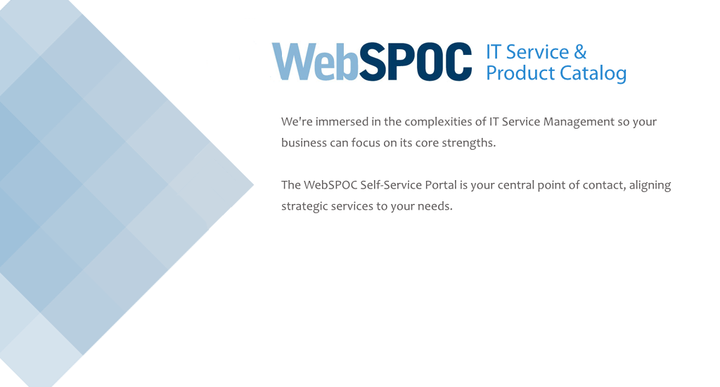 WebSPOC® portal